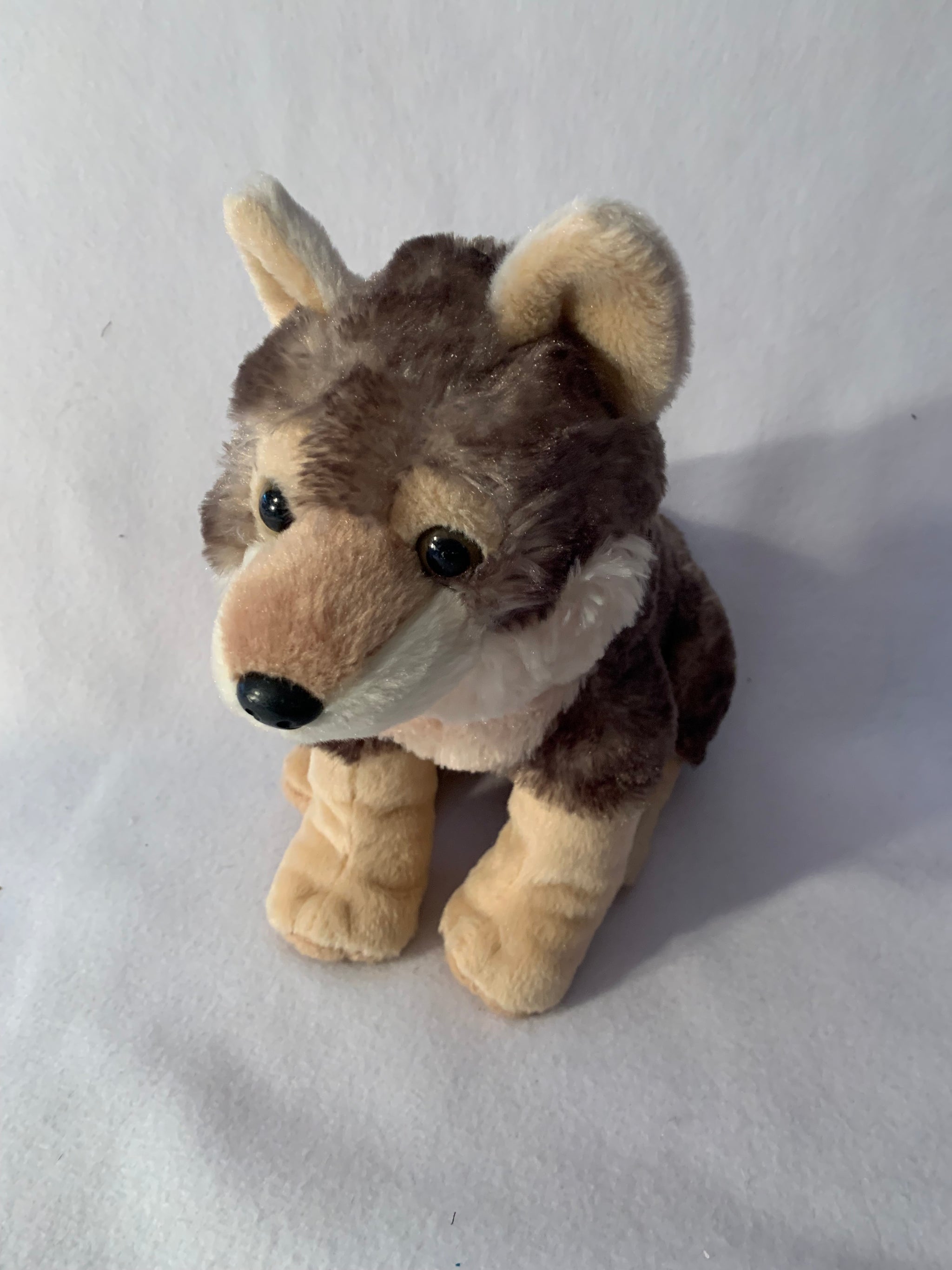 Weighted Plush wolf or fox with 3 lbs, weighted stuffed animal, washab ...