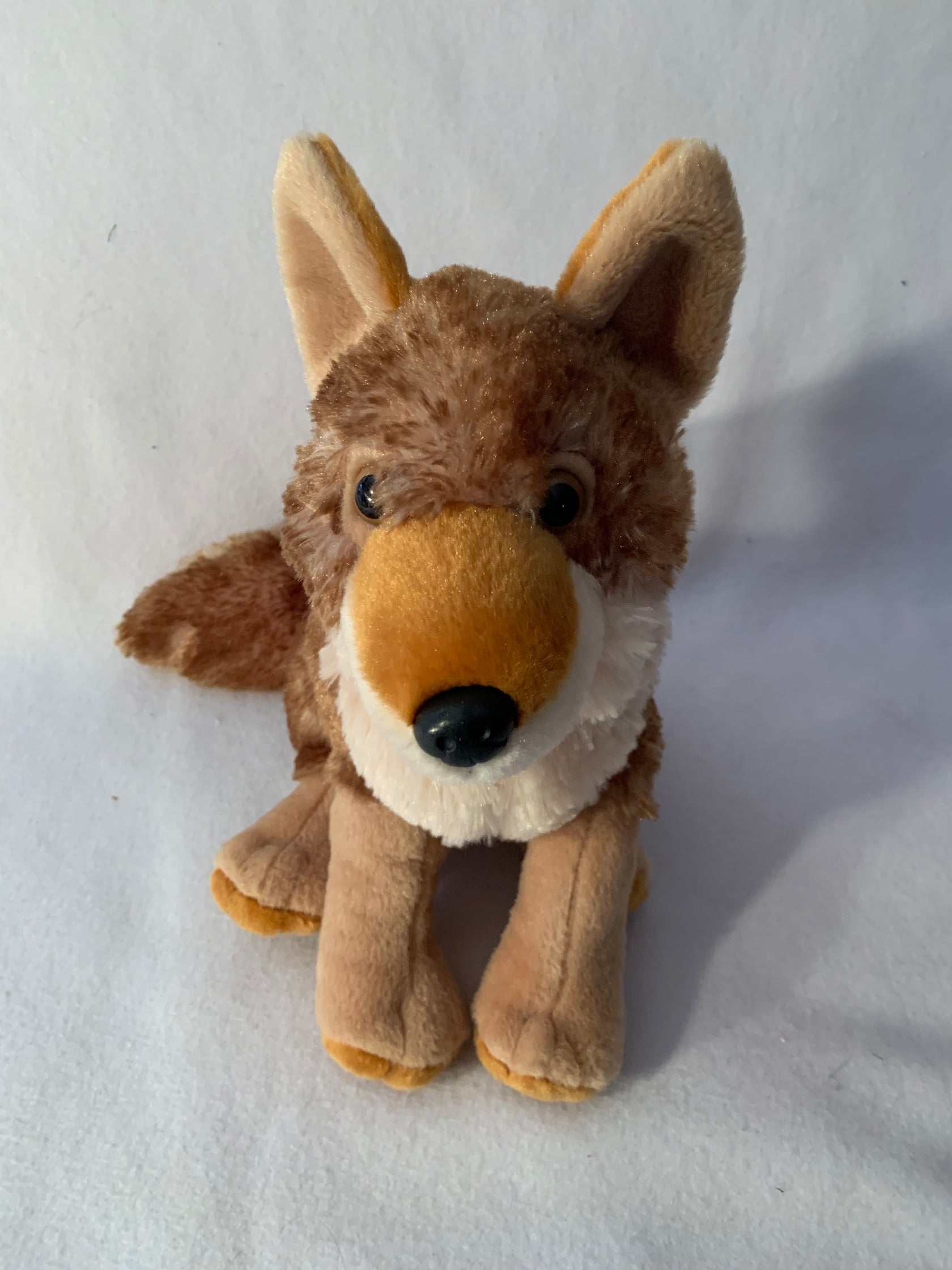 Weighted Plush wolf or fox with 3 lbs, weighted stuffed animal, washab ...