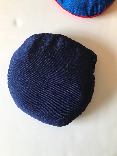 Weighted fidget pad with 1 lbs in stretch Lycra and various colors, au ...