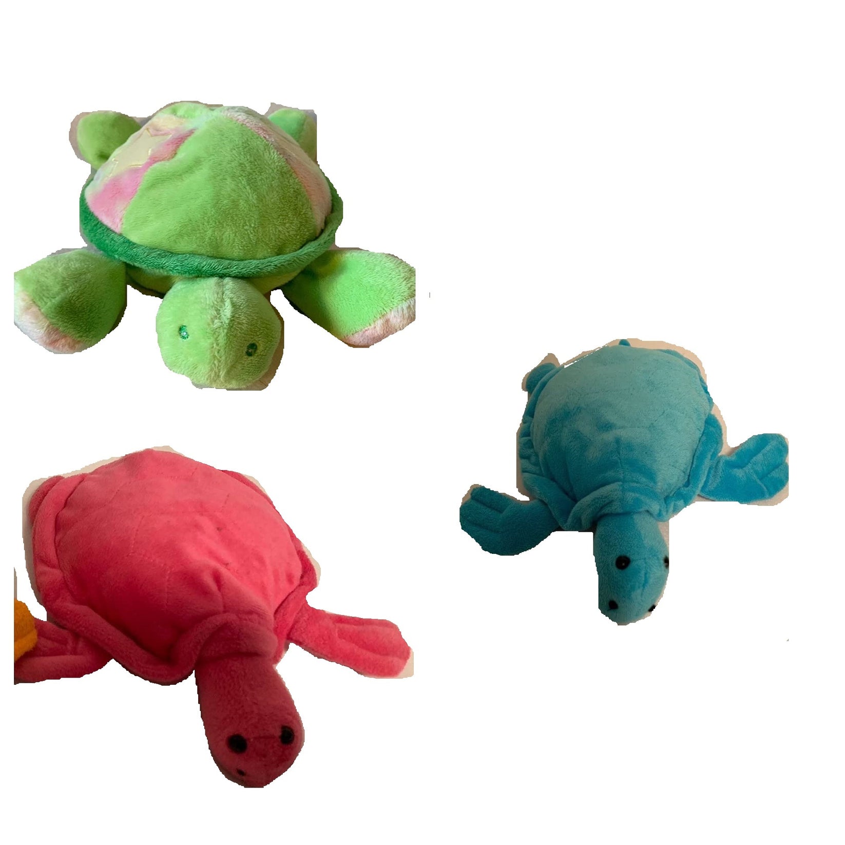 Weighted stuffed animal, small turtle sensory toy with 1 1/2 lbs, AUTI ...