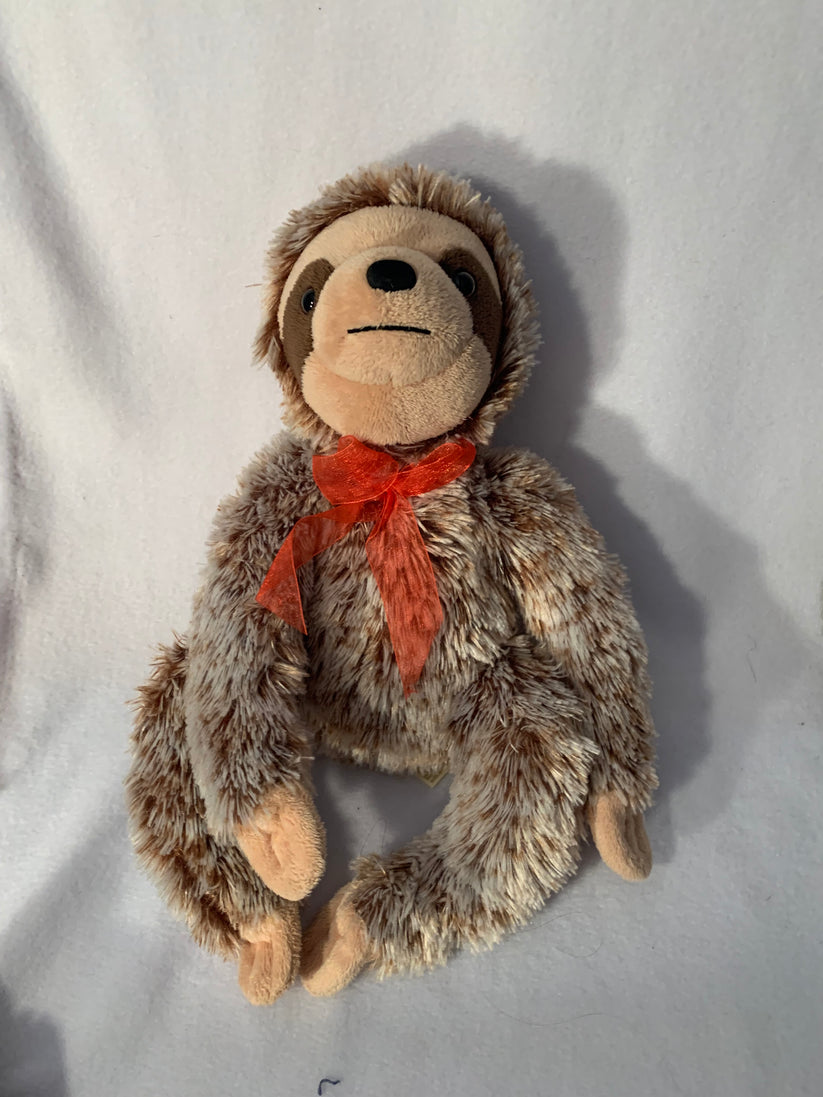 Weighted stuffed animal, sloth with 3 lbs, AUTISM SENSORY TOY, washabl ...