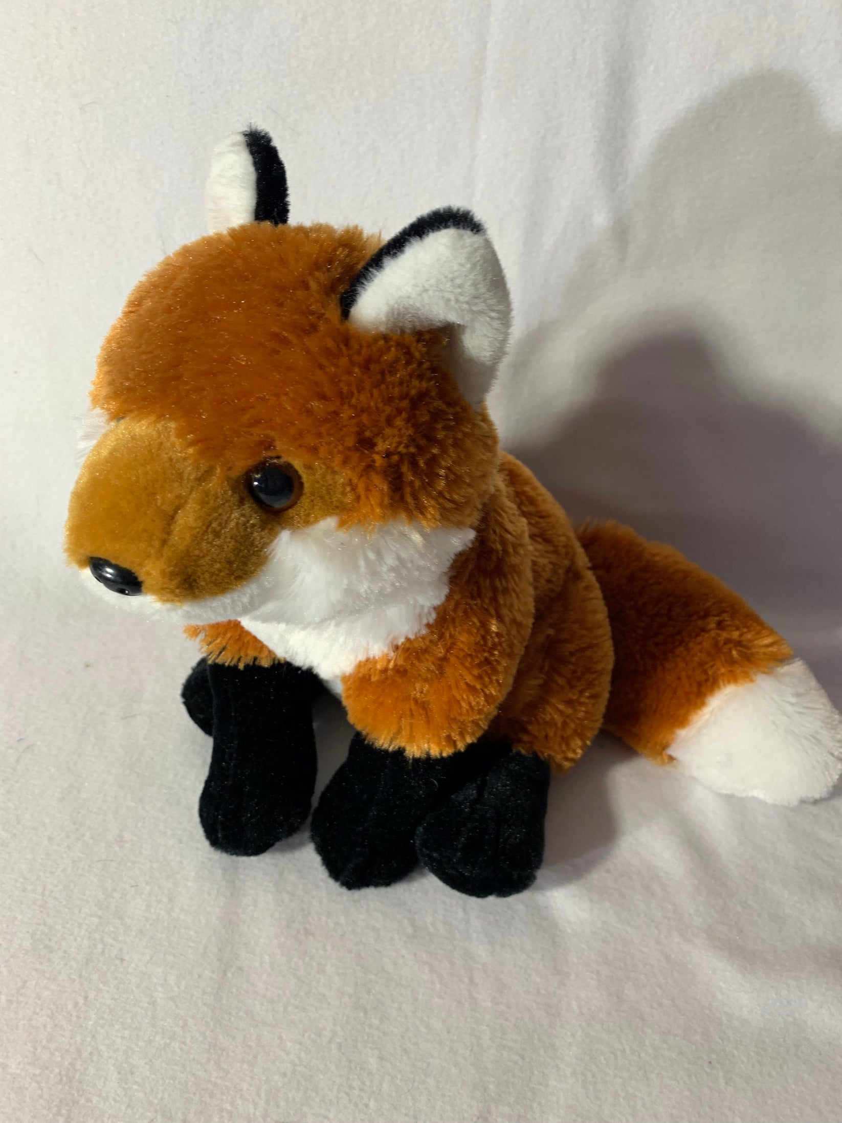 Weighted stuffed animal, wolf or fox with 2 1/2-3 lbs, washable, AUTIS ...