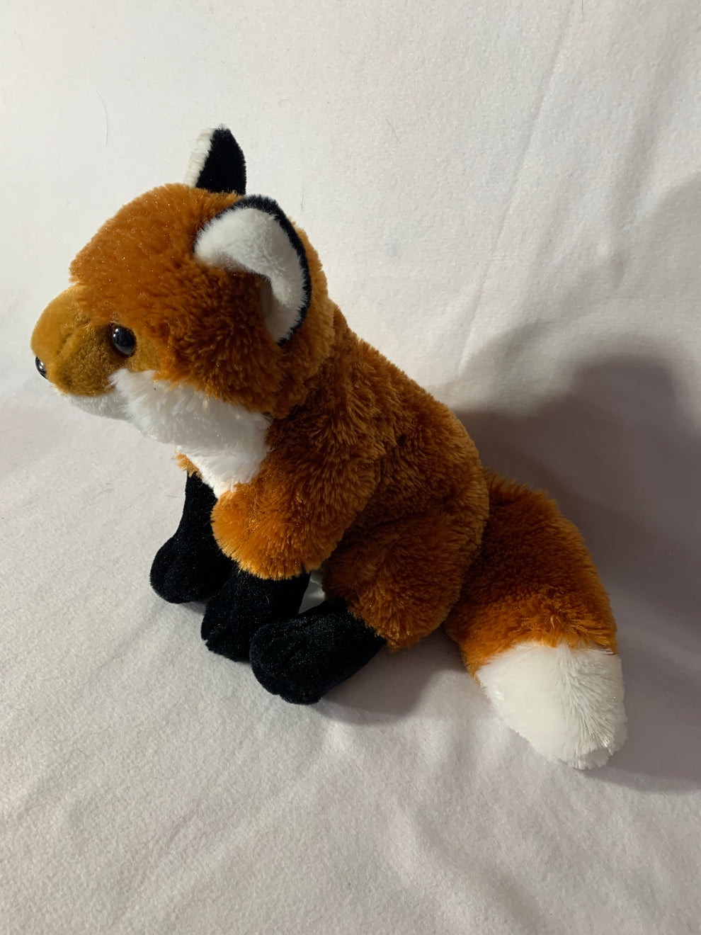 Weighted stuffed animal, wolf or fox with 2 1/2-3 lbs, washable, AUTIS ...