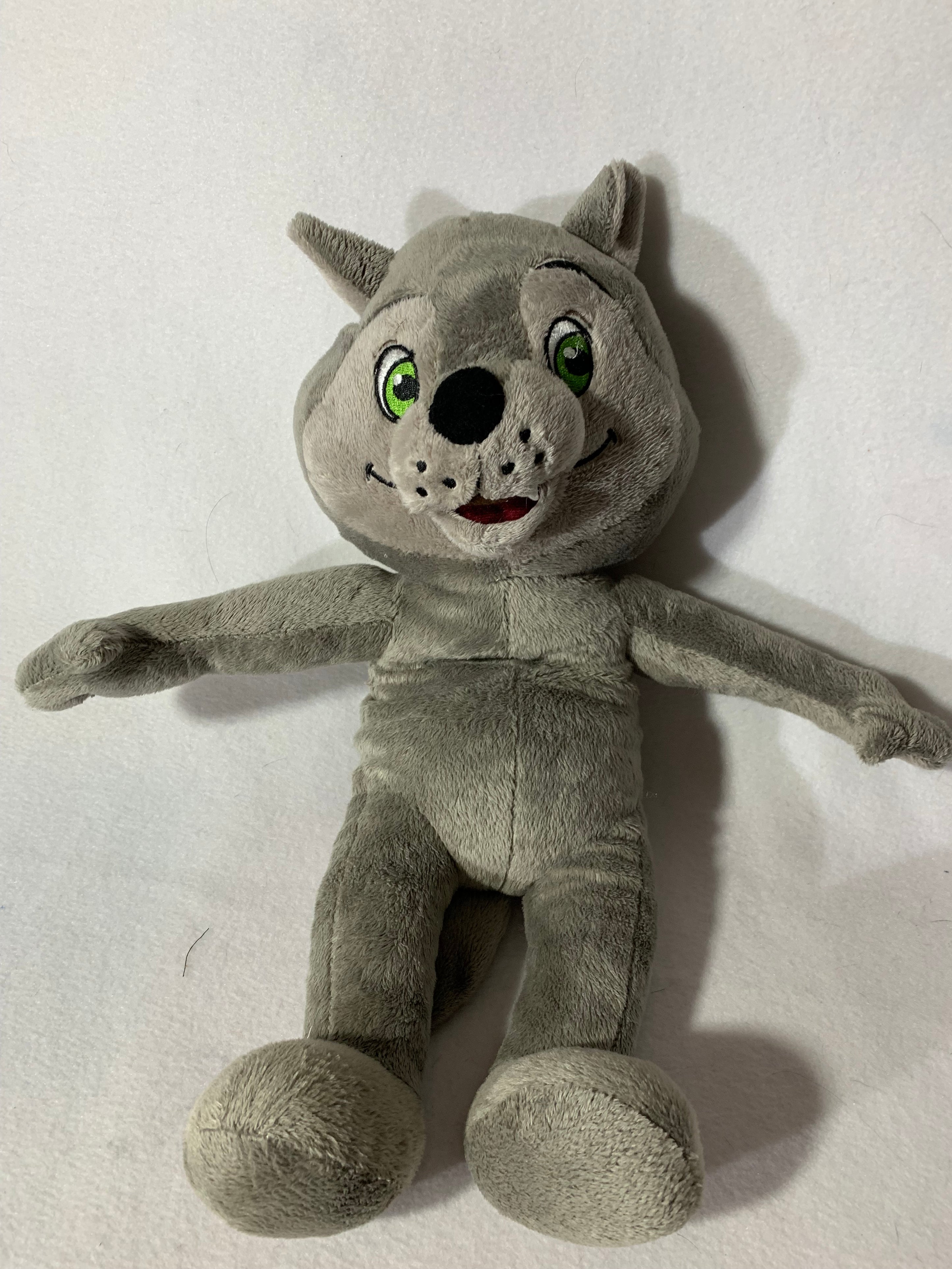 Weighted stuffed animal, wolf or fox with 2 1/2-3 lbs, washable, AUTIS ...